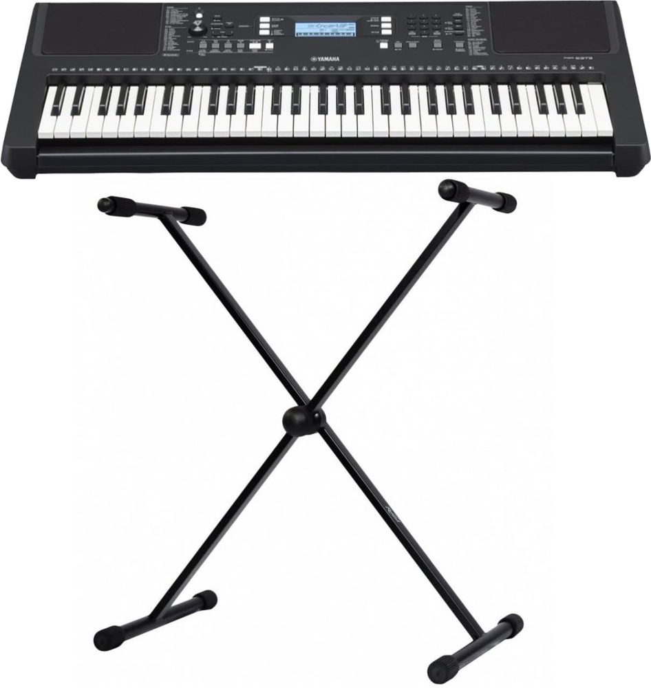 Комплект YAMAHA PSR-E373 цифровой синтезатор + X-STAND Стойка - купить ...