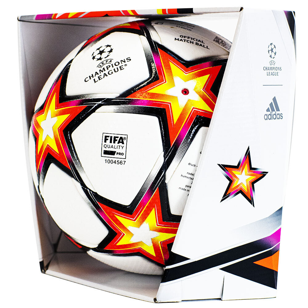 Футбольный мяч adidas UCL PRO Ps профессиональный, 5 размер, белый ...