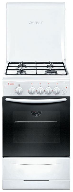Плита Газовая Gefest ПГ 3200-06 К33 белый реш.сталь - купить по ...