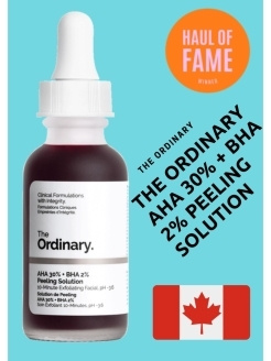 The Ordinary Кислотный пилинг для лица / Кровавый пилинг AHA 30% + BHA ...
