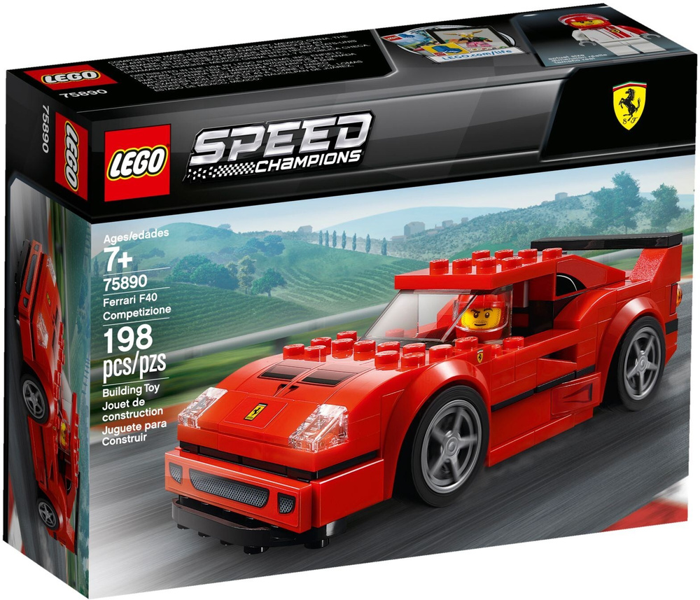 LEGO 75890 Ferrari F40 - Лего Феррари F40 - купить с доставкой по ...