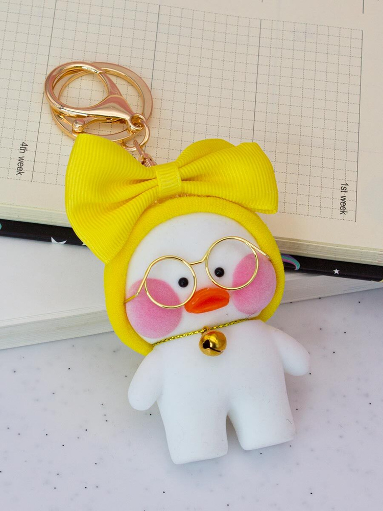 Брелок игрушка уточка Лалафанфан Lalafanfan Duck 8см - купить с ...