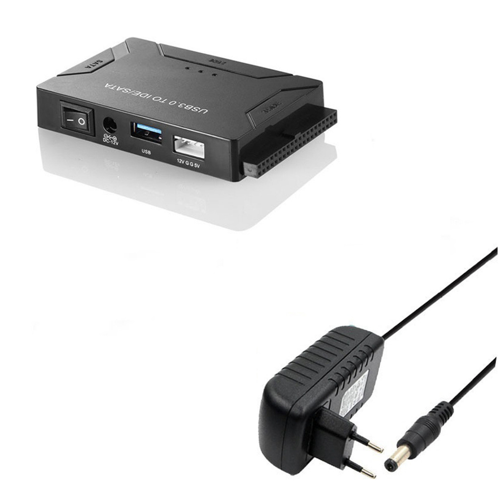 Адаптер SATA-USB IDE, кабель USB 3.0 2.0 Sata3, вилка европейского ...