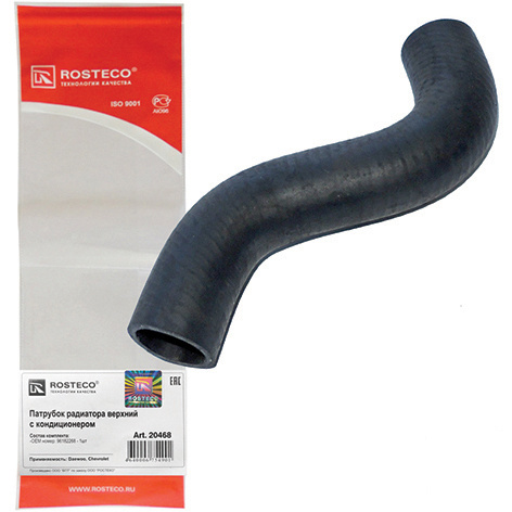 патрубок радиатора верхний РОСТЕКО CHEVROLET LANOS с кондиционером ...