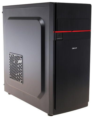 Компьютерный корпус DEXP AWS-DE7 (AWS-DE7-bl) черный - Mid Tower, Flex-ATX, Micro ATX, Stаndard ...