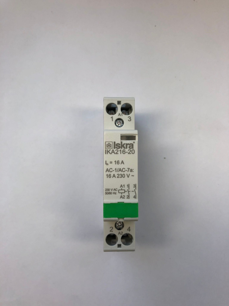 Iskra Контактор 16А 400В IP20 - купить с доставкой по выгодным ценам в интернет-магазине OZON ...