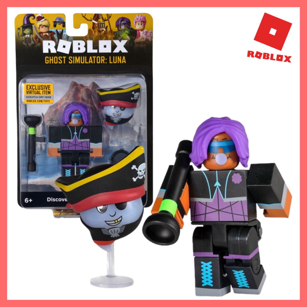 Roblox Фигурка героя Ghost Simulator: Luna с аксессуарами, ROG0171 ...
