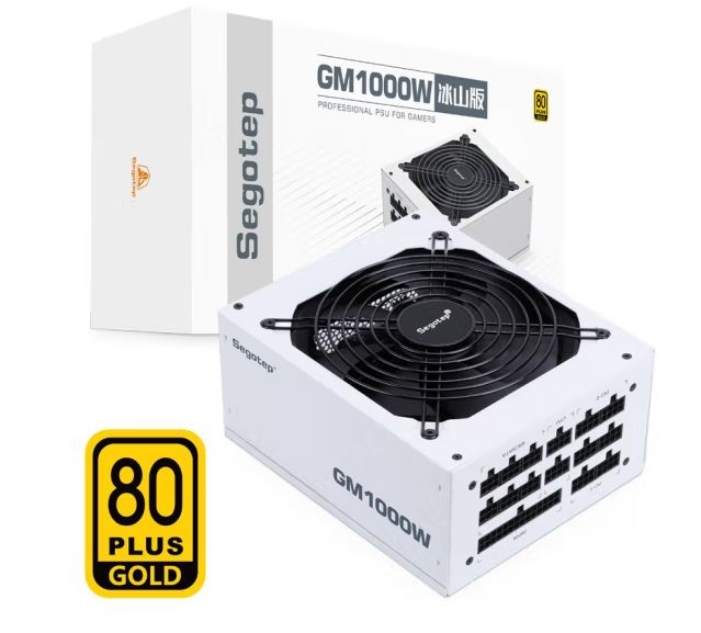 Segotep Блок питания компьютера C/SGM750/850/1000W, 1000 Вт (SG-1100G ...