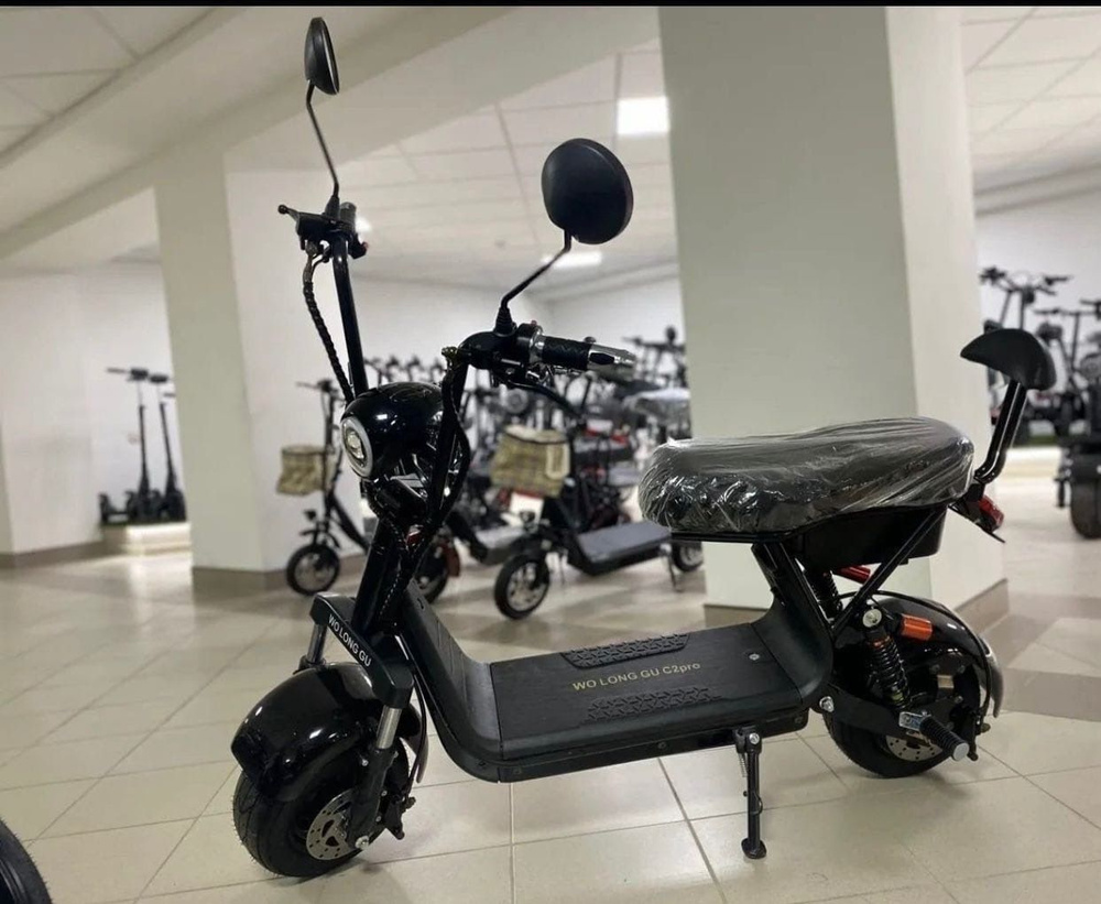 Электроскутер Wolong C2 PRO - купить по выгодной цене в интернет ...