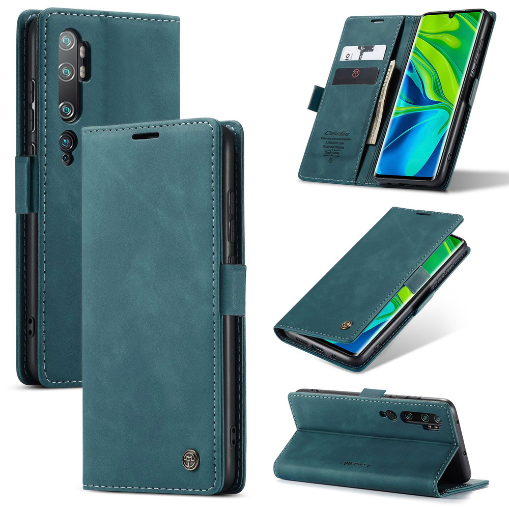 Кожаный чехол для Xiaomi Note 10/Note 10 Pro с магнитным замком/ флип ...