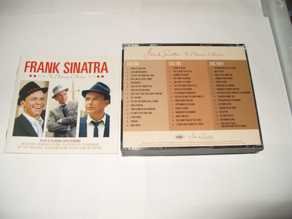 Audio CD SINATRA, FRANK: The Platinum Collection - купить по низким ...