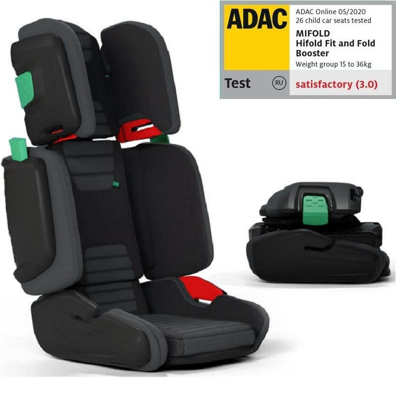 Mifold Hifold Fit And Fold Booster Автокресло группа 2/3 (15-36 кг ...