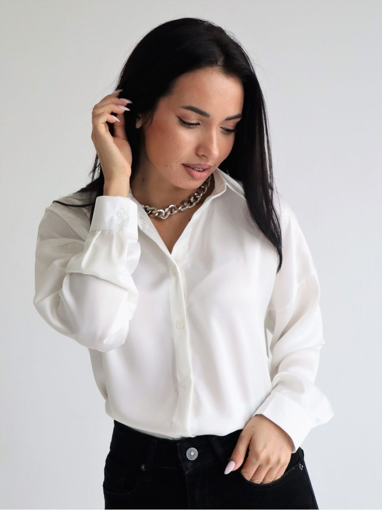 Рубашка Lady Gina - купить с доставкой по выгодным ценам в интернет-магазине OZON (787308104)