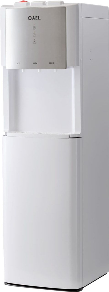 Кулер для воды AEL LD-811a white нагрев, электронное охлаждение, нижняя загрузка (4630019092657 ...