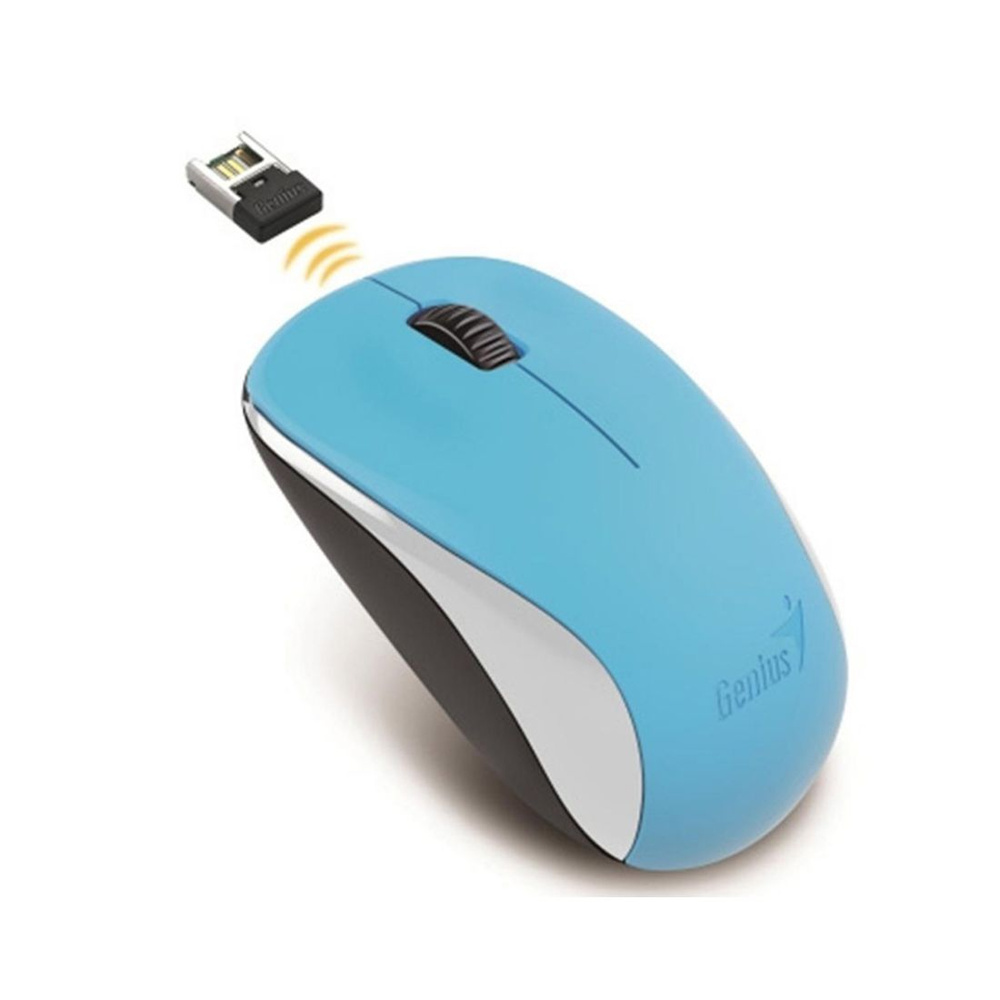 Мышь Genius Компьютерная Genius NX-7000 Blue, голубой - купить по ...