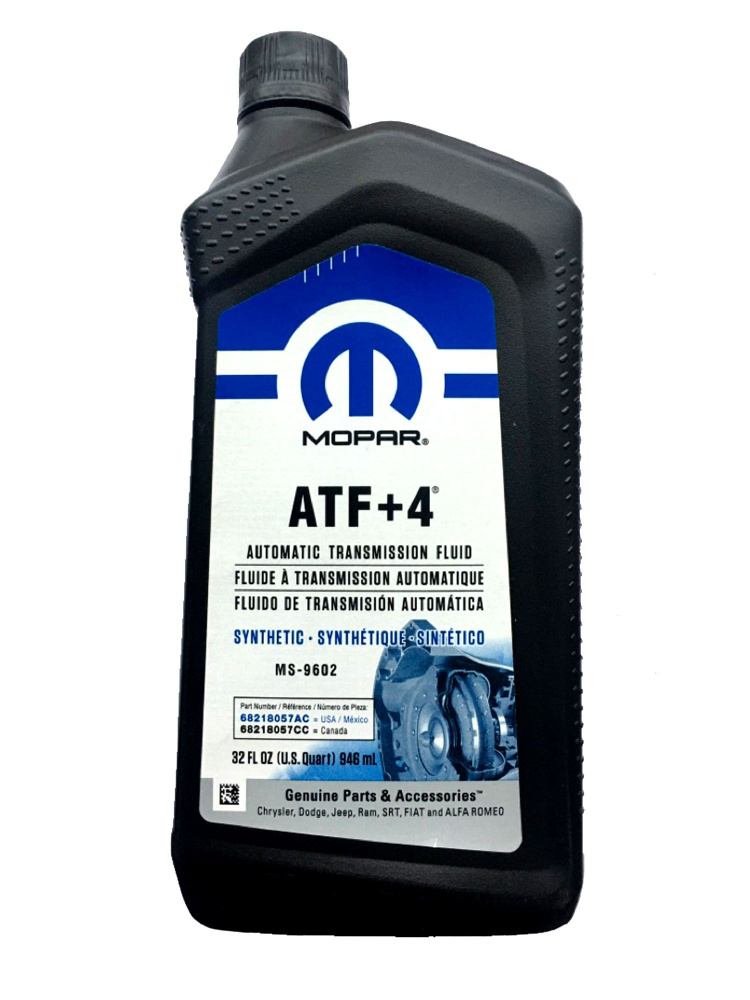 Трансмиссионное масло Mopar ATF+4 (946 мл) - купить по выгодной цене в ...