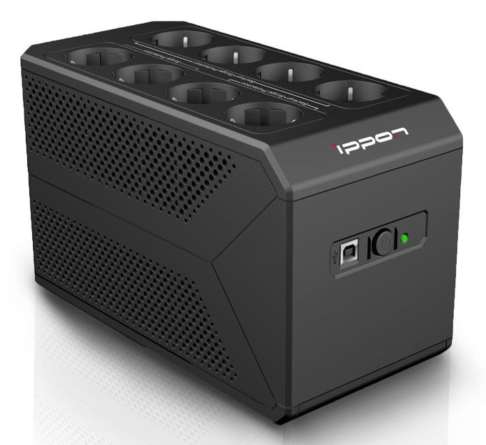 ИБП Линейно-интерактивный (Smart UPS) Ippon, 1050 В·А купить по выгодной цене в интернет ...