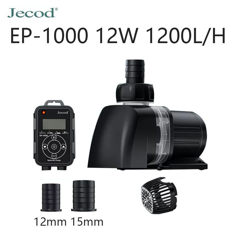 Циркуляционный водяной насос EP-1000 с преобразованием частоты Jebao jecod 12 Вт 1200Л/ч ...
