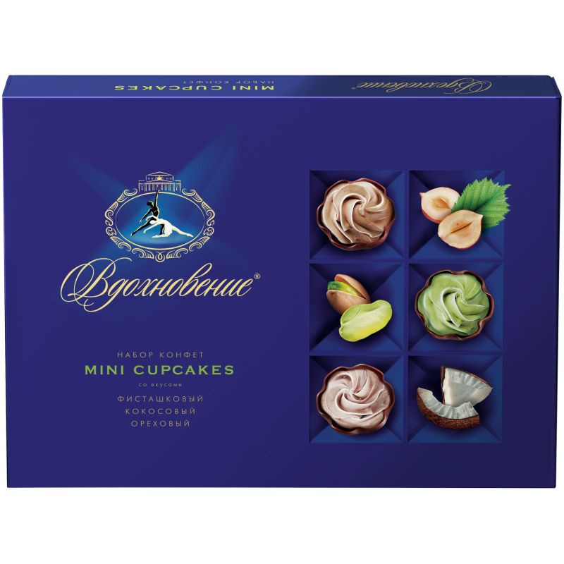 Вдохновение Шоколадные конфеты Mini cupcakes, 165 г - купить с ...