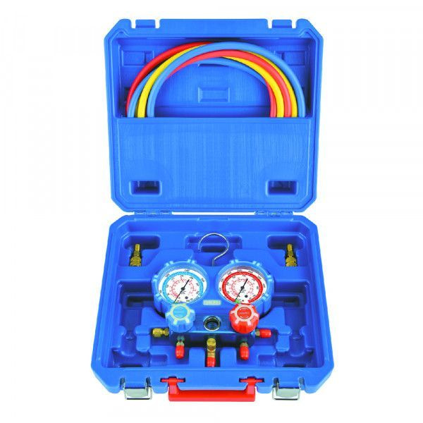 Манометрический коллектор двухвентильный DSZH WK-P3603S (R22, R134a, R404A) - купить с доставкой ...