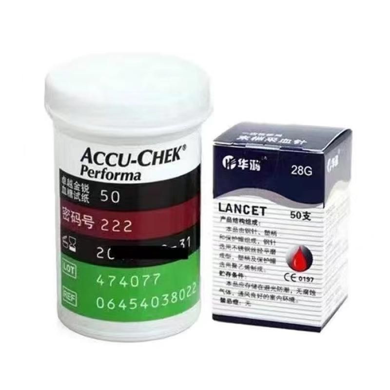 Тест-полоски Accu-Chek Performa (Акку-Чек Перформа) №50 + ланцеты ...