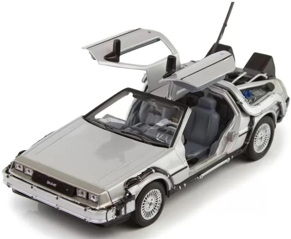 Машинка Welly Делориан Delorean Назад в будущее Back to the Future ...