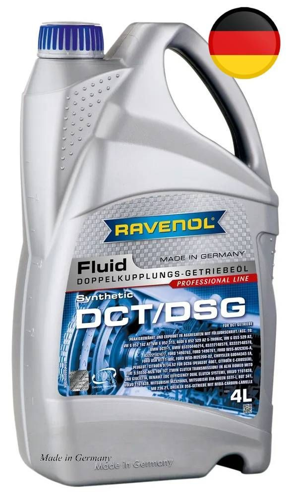 Трансмиссионное масло RAVENOL DCT/DSG, синтетическое, 4 л - купить по ...