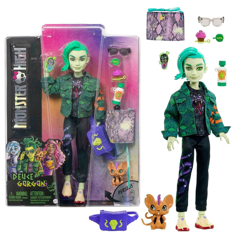 Кукла Дьюс Горгон Монстер Хай Monster High Deuce Gorgon Doll - купить с ...