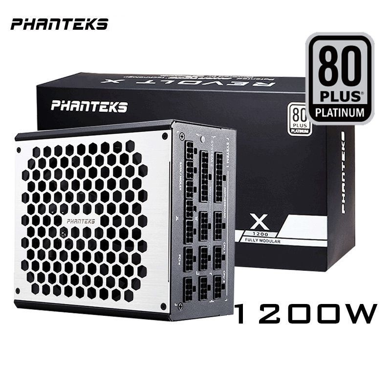 Phanteks Блок питания компьютера PHANTEKS Revolt X 1200W, Платина, 1200 ...