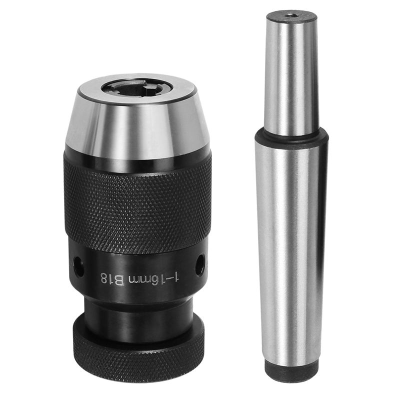 Сверлильный Патрон Без Ключа 1-16 Мм B18 + MT3 DIN228A С Конусом Морзе купить на OZON по низкой ...