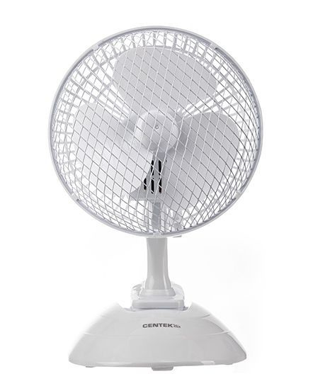 Вентилятор настольный Centek CT-5003 White 20 Вт, диам: 19 см, клипса ...