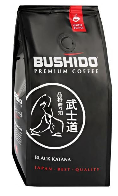 Кофе Бушидо Блэк Катана в зернах 227 гр (Bushido Black Katana ...