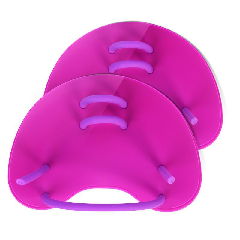 Лопатки для плавания FINGER розовые взрослые на пальцы и детские ...