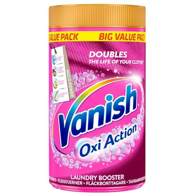 Пятновыводитель для цветного Vanish Oxi Action 1400 гр Финляндия
