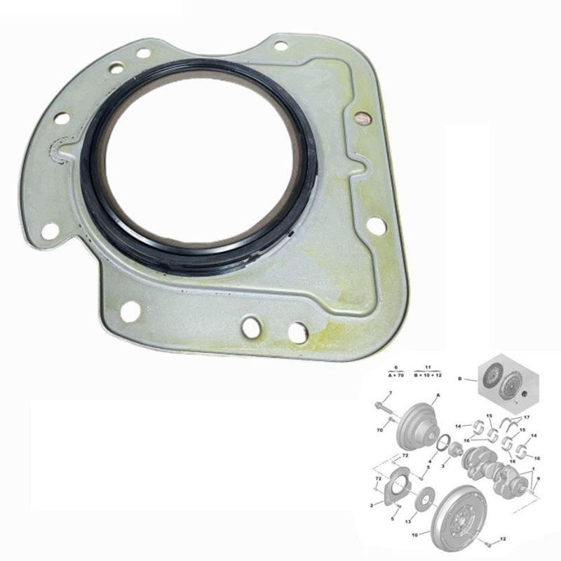 Уплотнение масла заднего коленчатого вала двигателя автомобиля ...