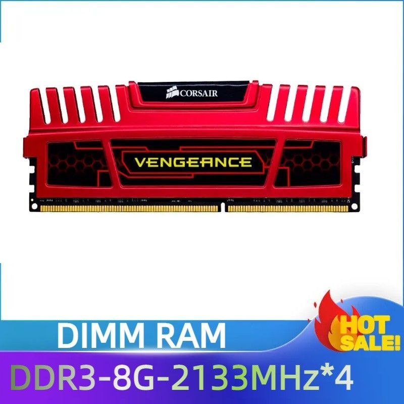 Модуль оперативной памяти Corsair 8gb 2133 Ddr3 Dim Cor Red8 ГБ 1