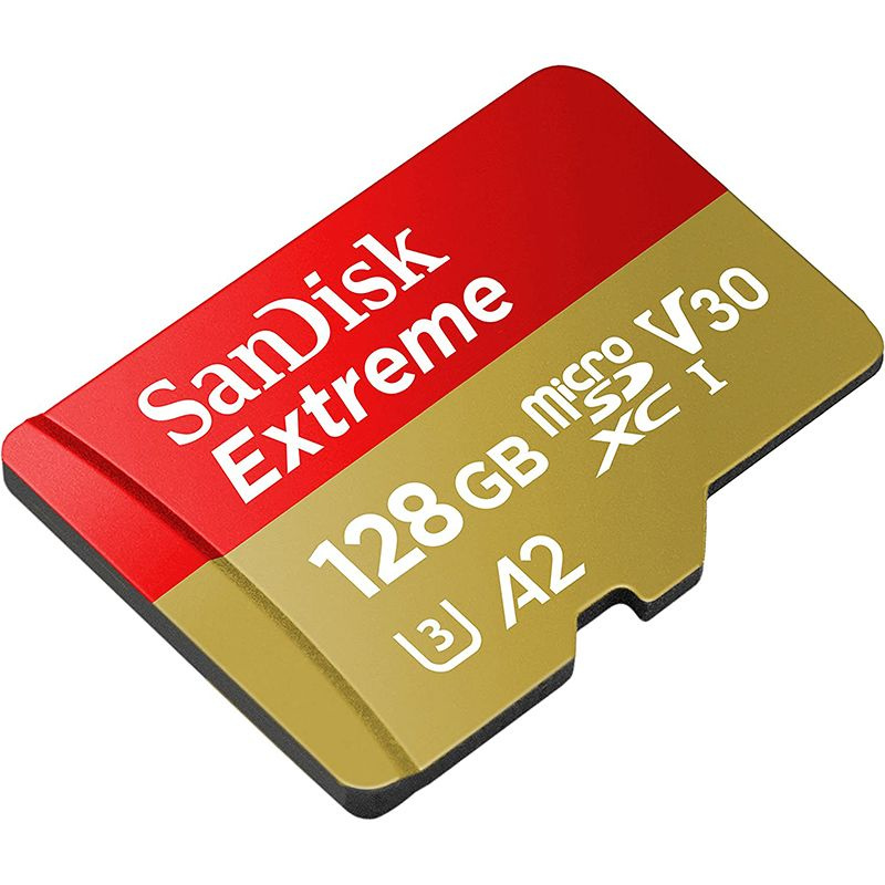 Карта памяти 128Gb - SanDisk Extreme Micro Secure Digital XC Class 10 ...