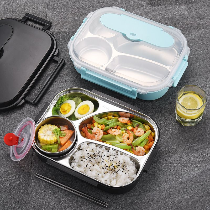 Боксы Bento для студентов 15 л Набор посуды Bento Lunch Box с ...