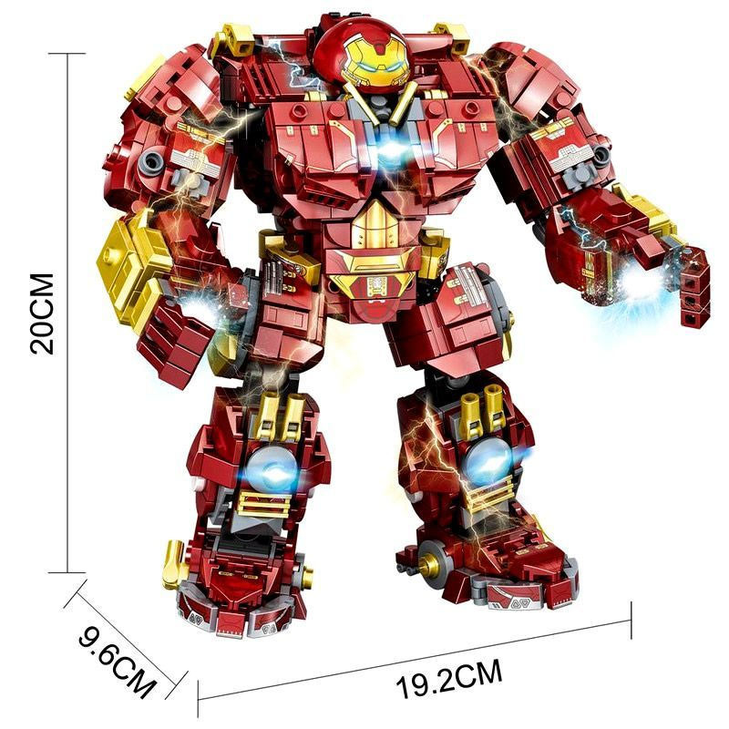 Конструктор Мех "Анти-Халк", 650деталей / совместим с лего,железный ...
