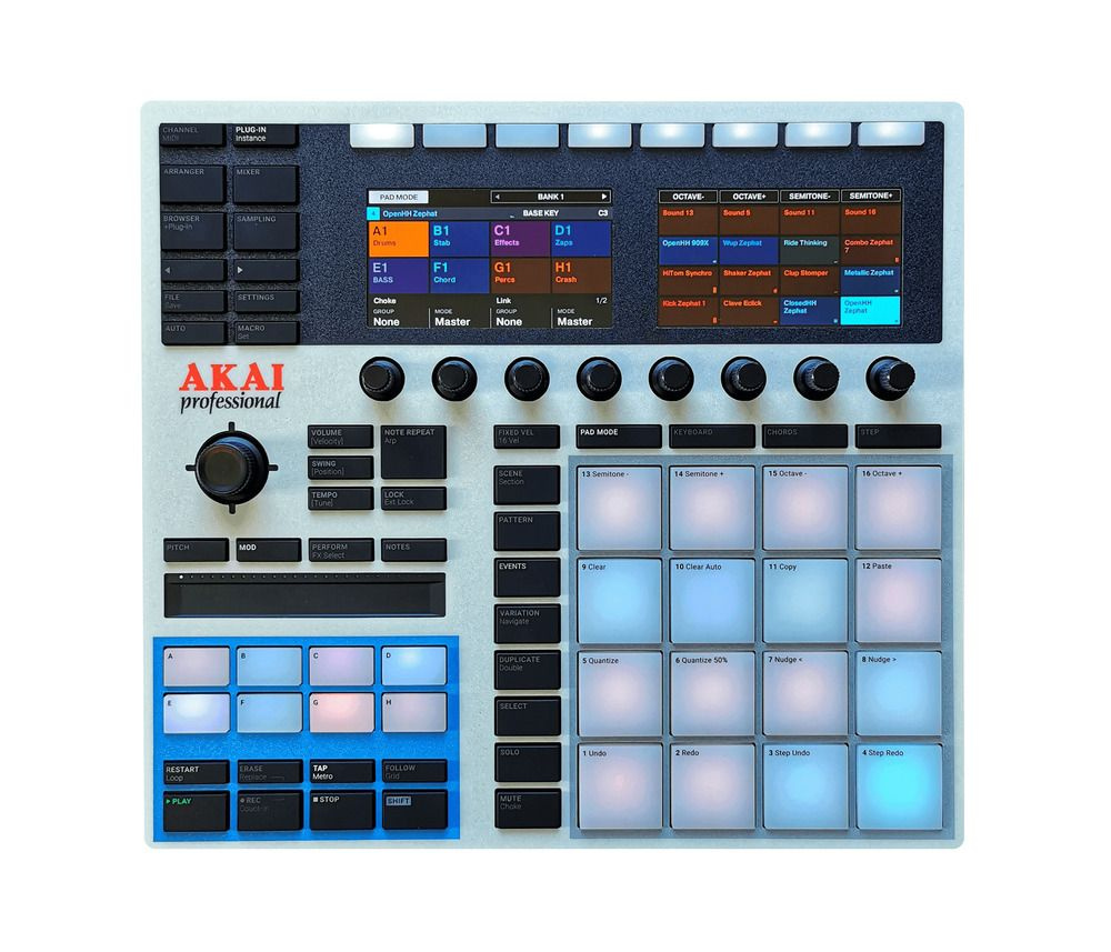 Виниловый скин Xpowers Design Maschine Mk3 & Plus MPC 60 MK2 Style ...