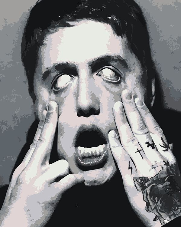 Картина по номерам Цветное на холсте с подрамником "CMH: Руслан Crazy Mega Hell", Раскраска ...