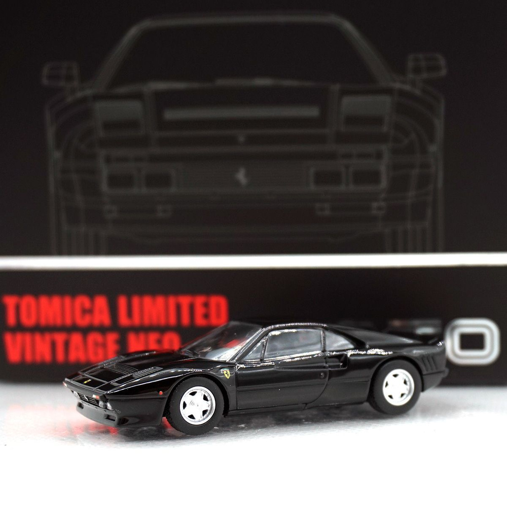 Машинка TAKARA TOMY TOMICA TLV Ferrari GTO black 2023 - купить с ...