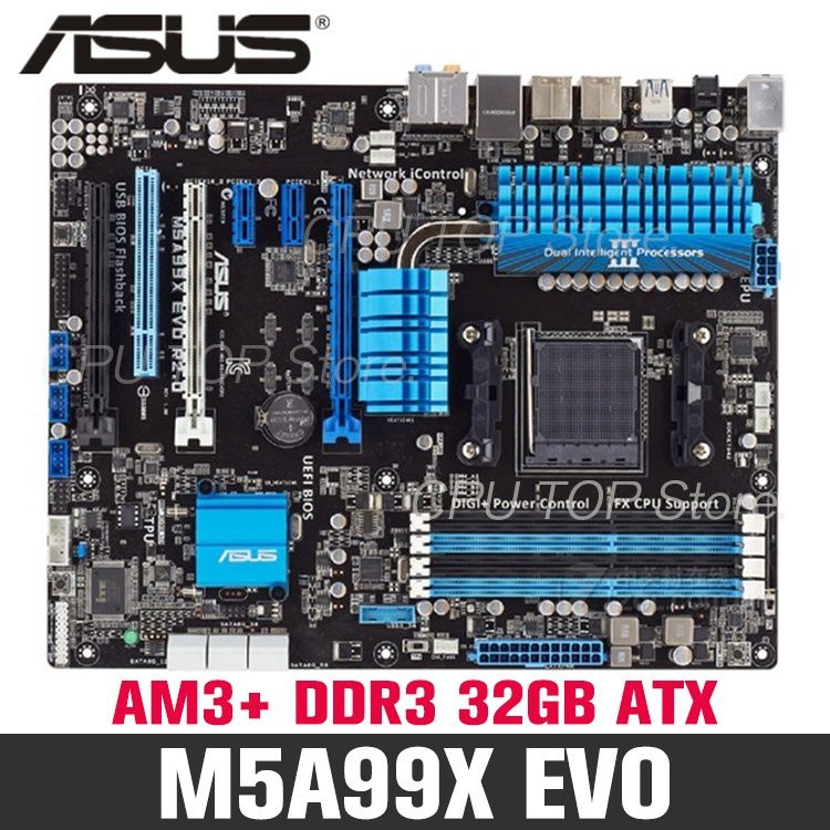 Asus M5A97 LE R2.0 / M5A97 PLUS / M5A97 EVO R2.0 AMD 970 Socket AM3/AM3 ...
