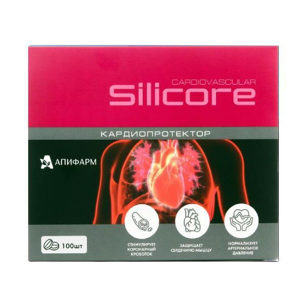 Silicore Cardiovascular (Силикор Кардиоваскуляр) - кардиопротектор. От компании Апифарм - купить ...