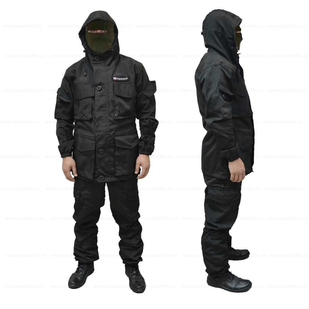 Костюм тактический, размер 56 (56-58), Зима, цвет черный - купить по ...