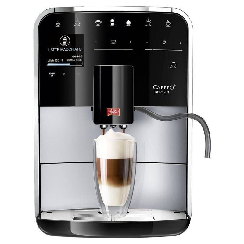Автоматическая кофемашина Melitta Caffeo Barista T, серебристый купить ...