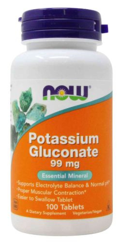 Спортивные витамины Potassium Gluconate (Калий Глюконат) 99 мг. 100 ...