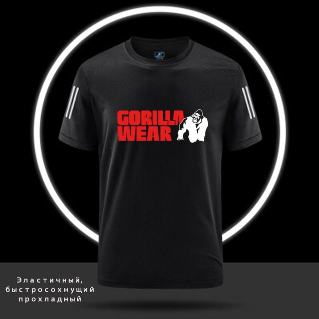 Футболка Gorilla Wear, размер 54, цвет черный - купить по выгодной цене ...