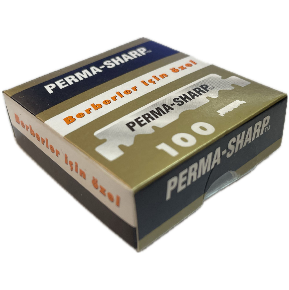 Лезвия классические односторонние Perma-Sharp 100 лезвий половинки - купить с доставкой по ...