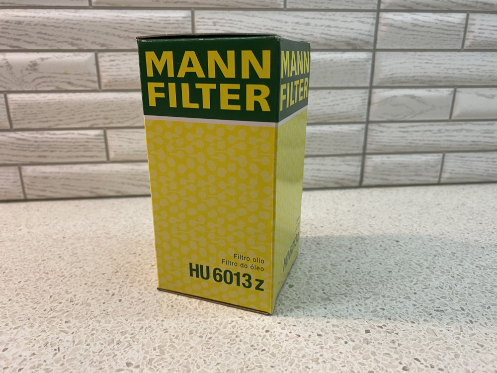 Фильтр масляный MANN FILTER Фильтрующий элемент MANN-FILTER HU 6013 z ...